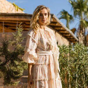 Miss June Paris | Dresses | Miss June Paris Sarita Pink Maxi Dress Os ...